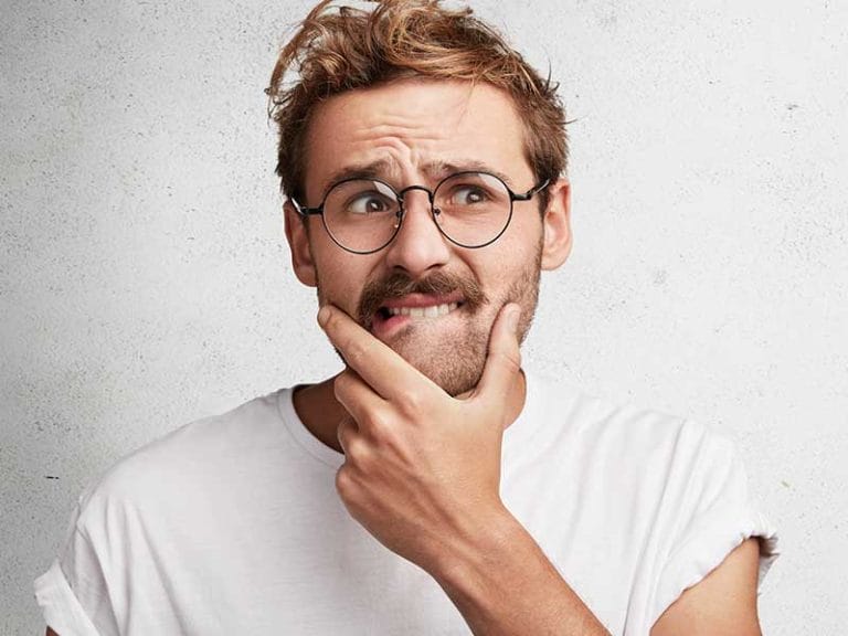 Guy Biting Lip - 12 Meanings With Images