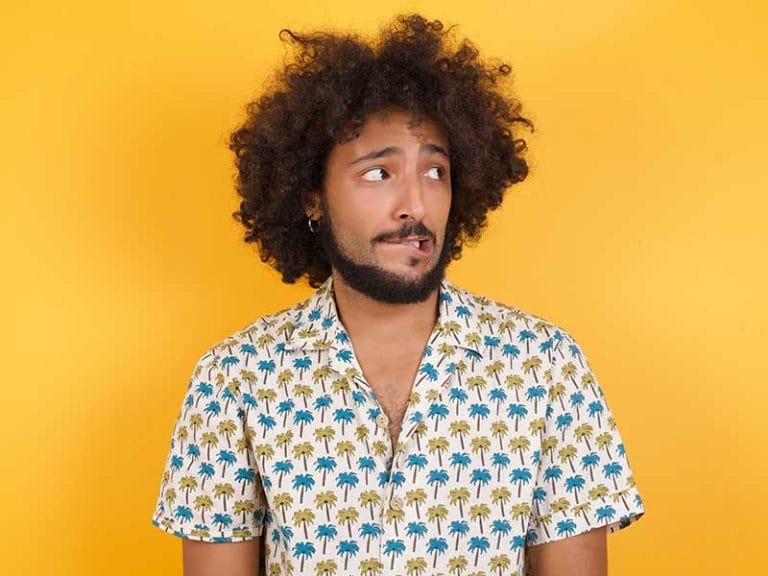 Guy Biting Lip - 12 Meanings With Images